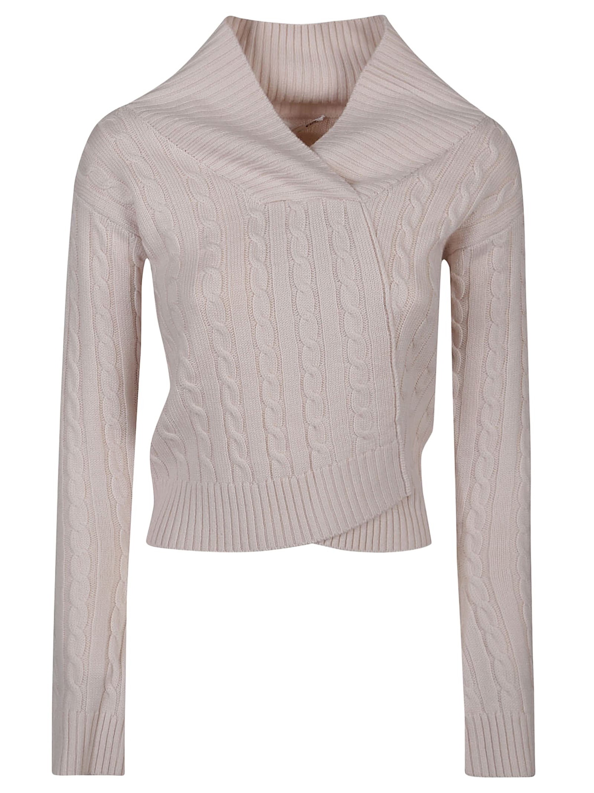 Victoria Beckham Wrap Detail Sweater Victoria Beckham