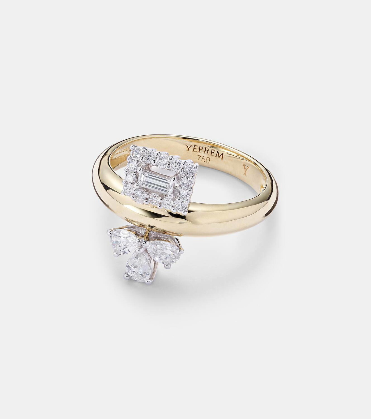 Yeprem Golden Strada 18kt gold ring with diamonds Yeprem