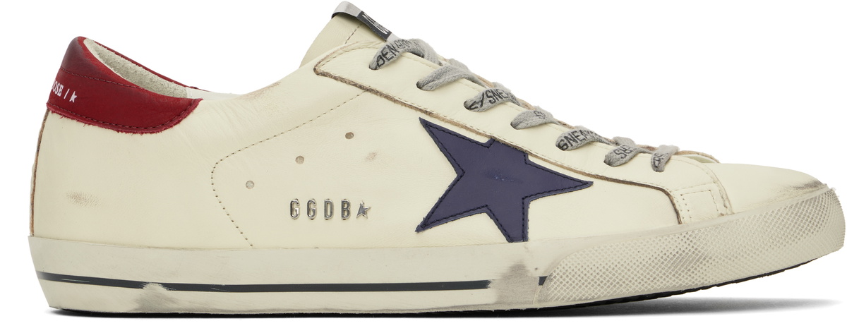 Golden Goose Off-White Super-Star Sneakers Golden Goose Deluxe Brand