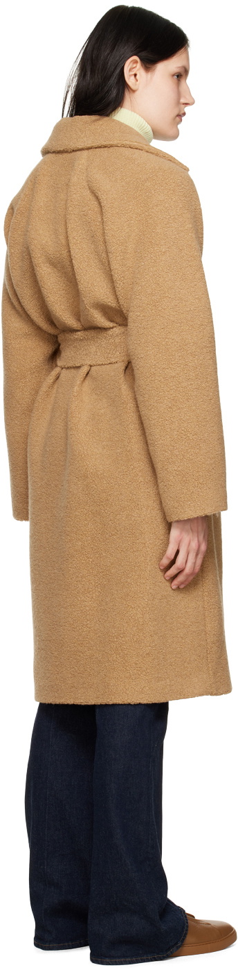 Theory Tan Wrap Coat Theory