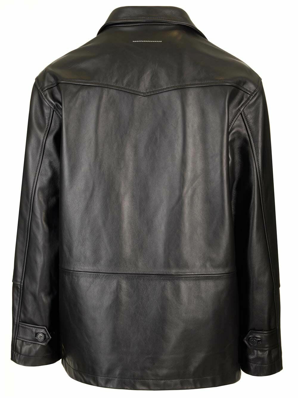 MM6 Maison Margiela Leather Jacket MM6 Maison Margiela