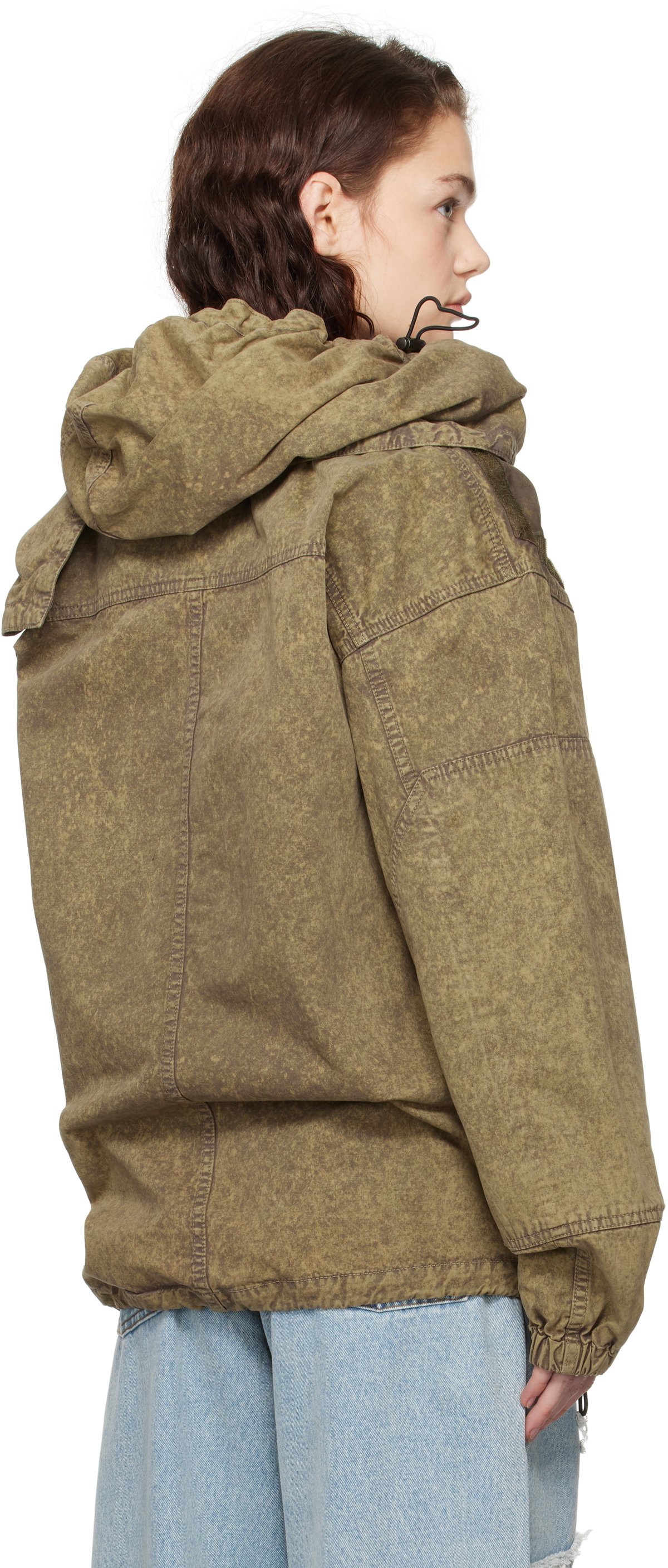 Y/Project Khaki Velcro Cargo Jacket Y/Project