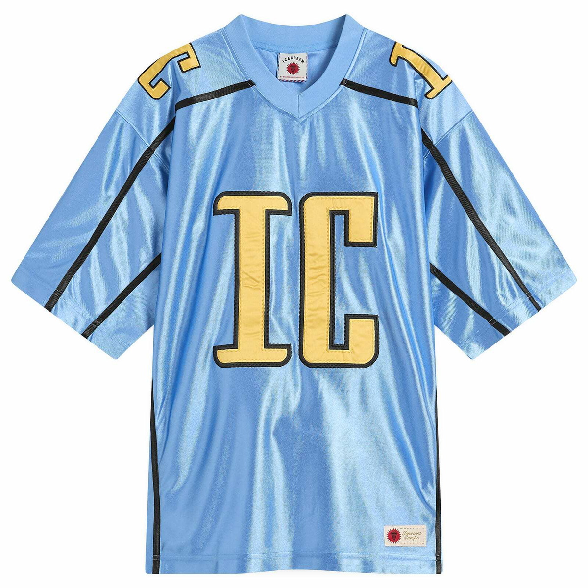 ICECREAM Men's IC Football Shirt in Blue ICECREAM