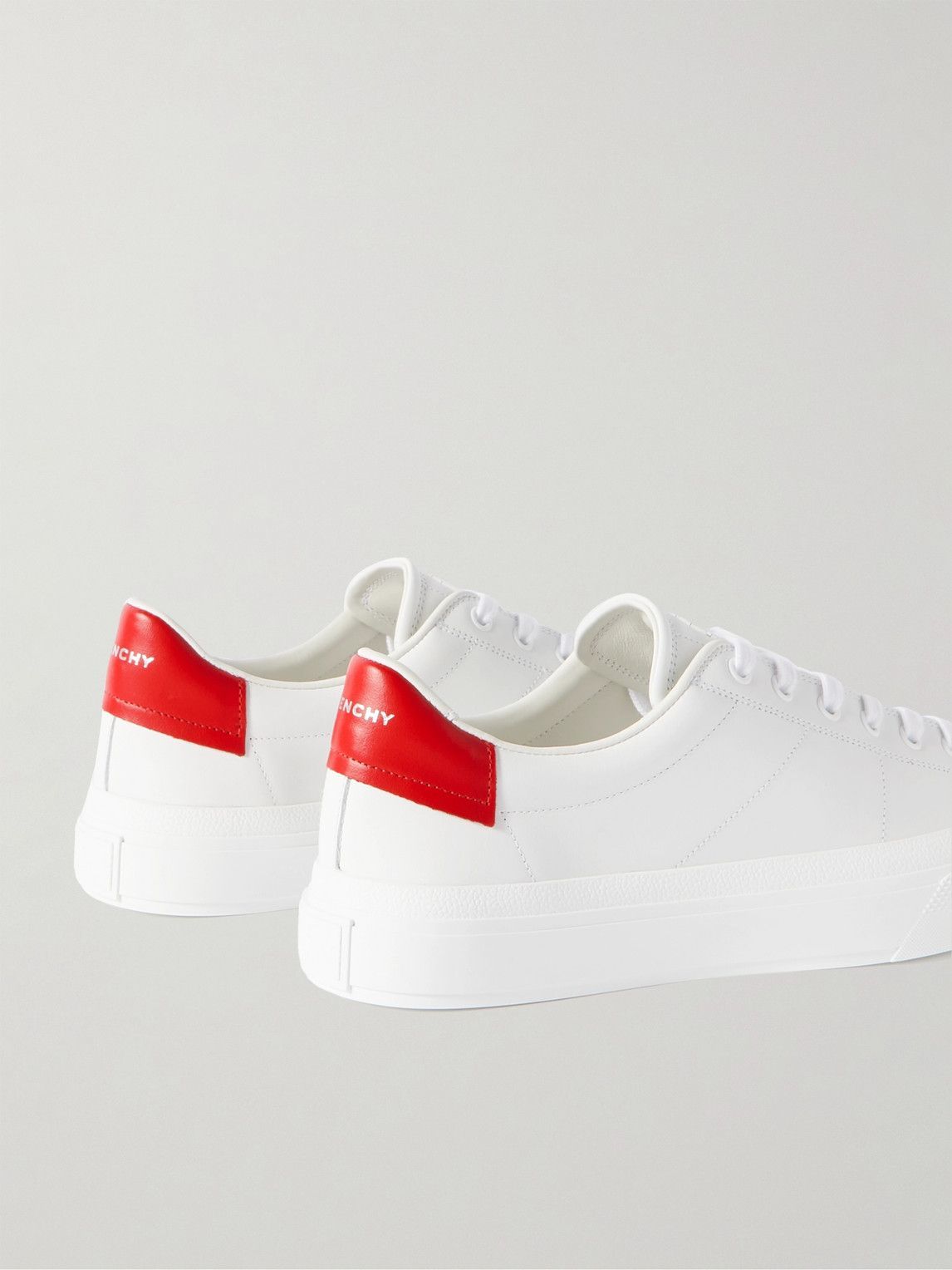 Givenchy - City Sport Leather Sneakers - White Givenchy