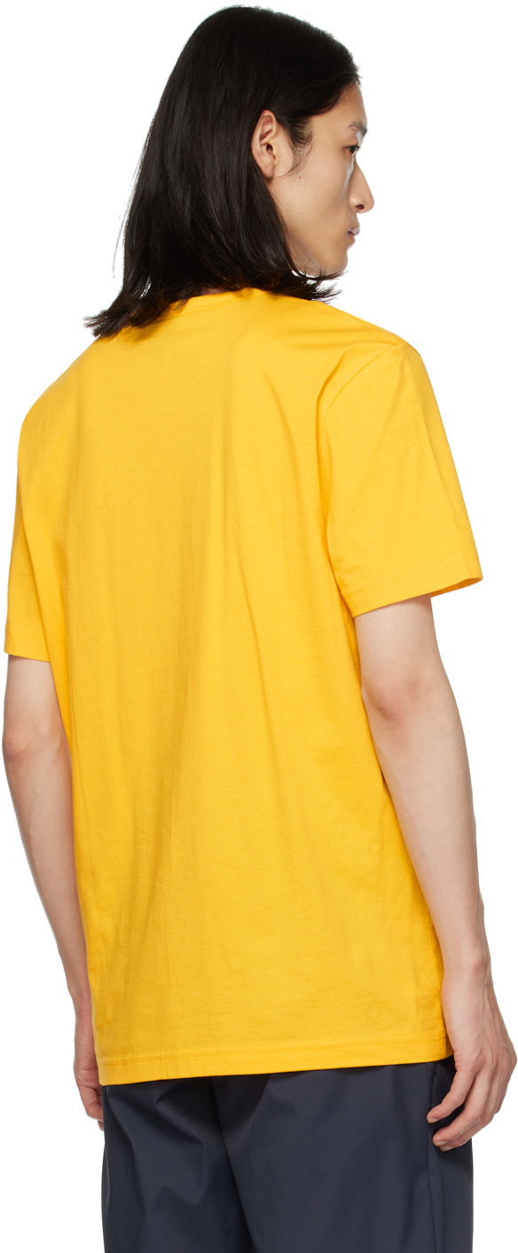 BOSS Yellow Printed T-Shirt BOSS