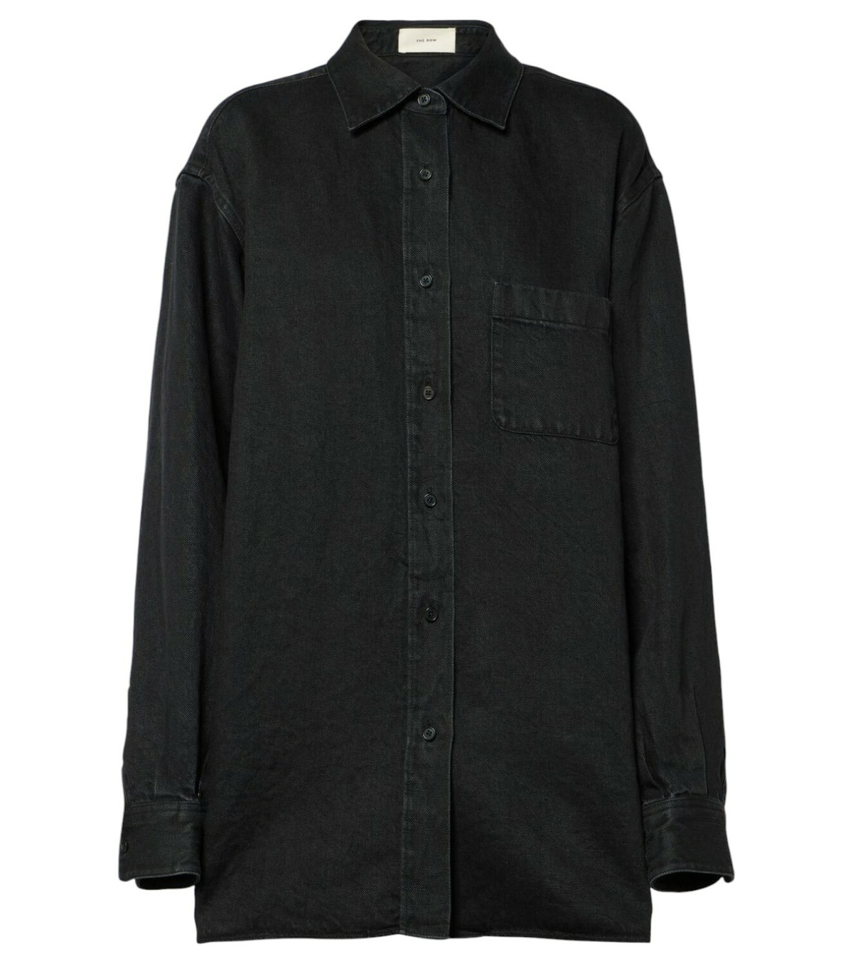The Row Nesson oversized linen shirt The Row