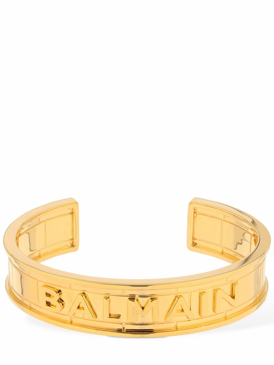 BALMAIN - Tubular Balmain Cuff Bracelet Balmain