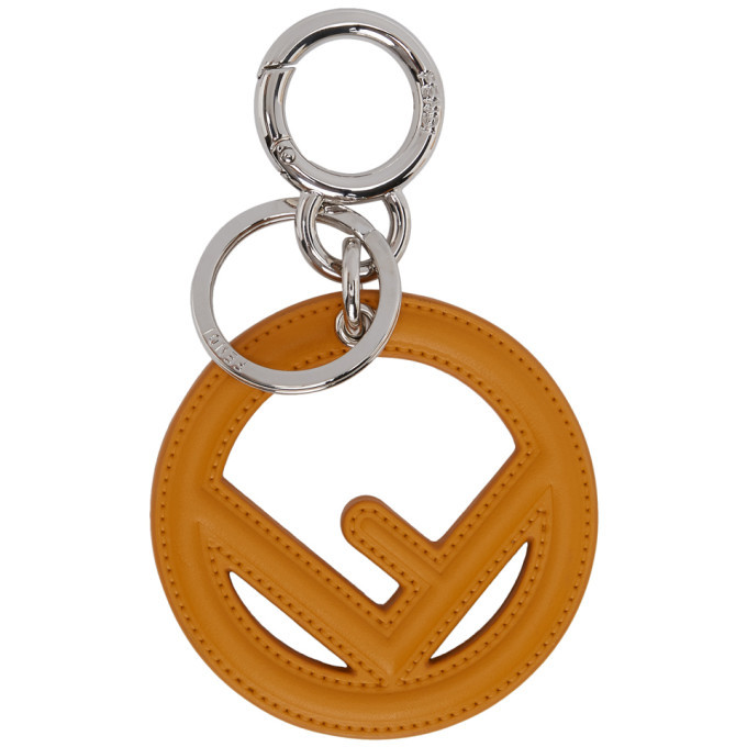 Fendi Yellow Leather F is Fendi Keychain Fendi