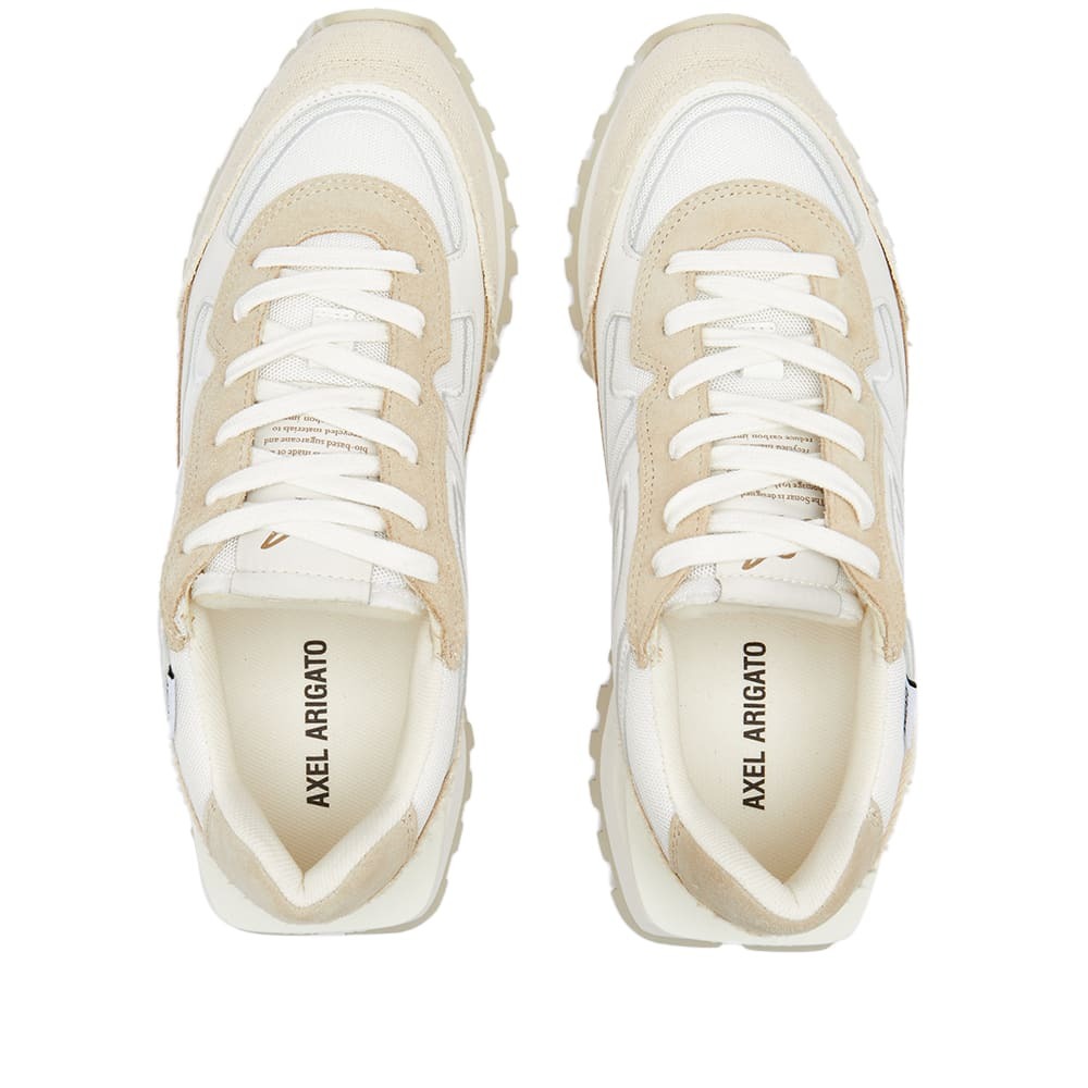Axel Arigato Women's Sonar Sneakers in White/Beige Axel Arigato