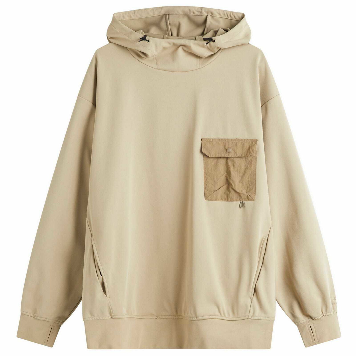Snow Peak Men's Insect Shield Hoodie in Beige Snow Peak