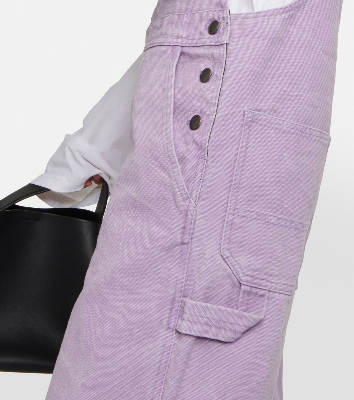 Acne Studios Cotton canvas dungarees Acne Studios