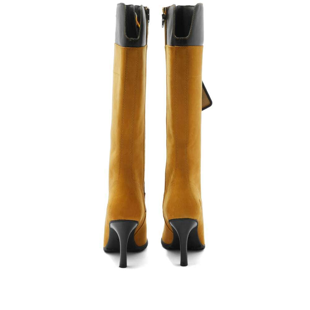 Timberland x Veneda Carter Womens Tall Lace Boot in Wheat Nubuck Timberland