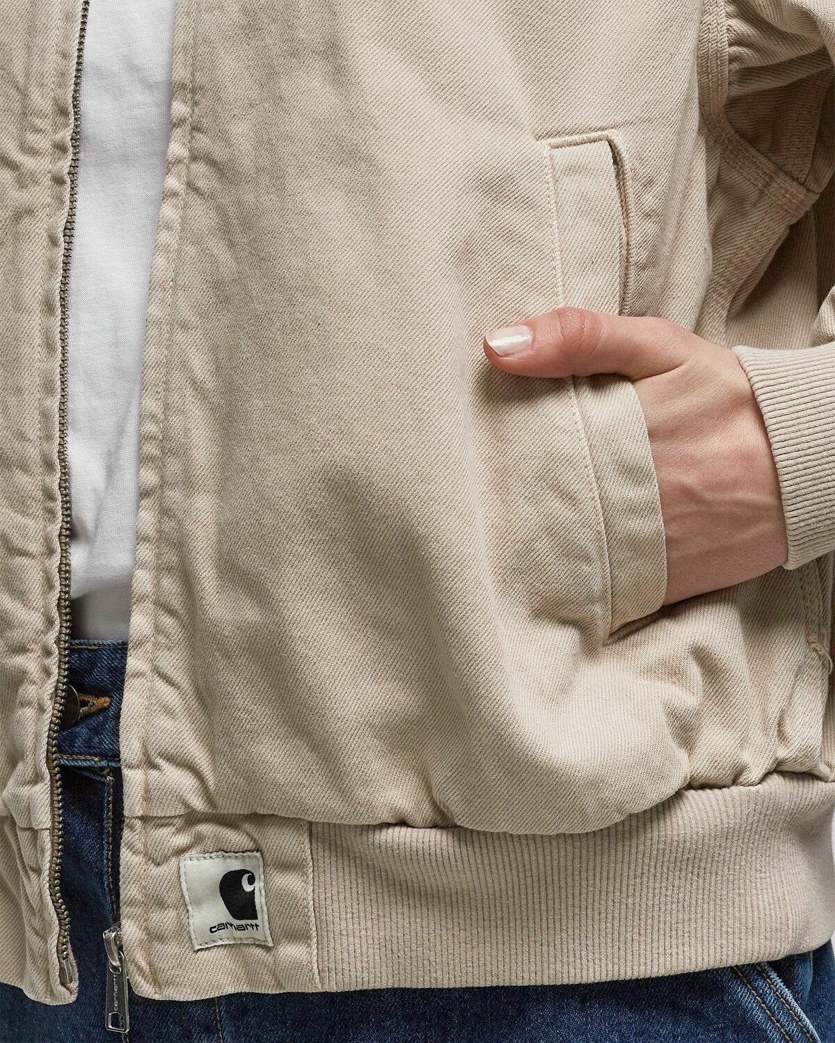 Carhartt Wip Og Santa Fe Bomber Beige Bomber Jackets Carhartt WIP