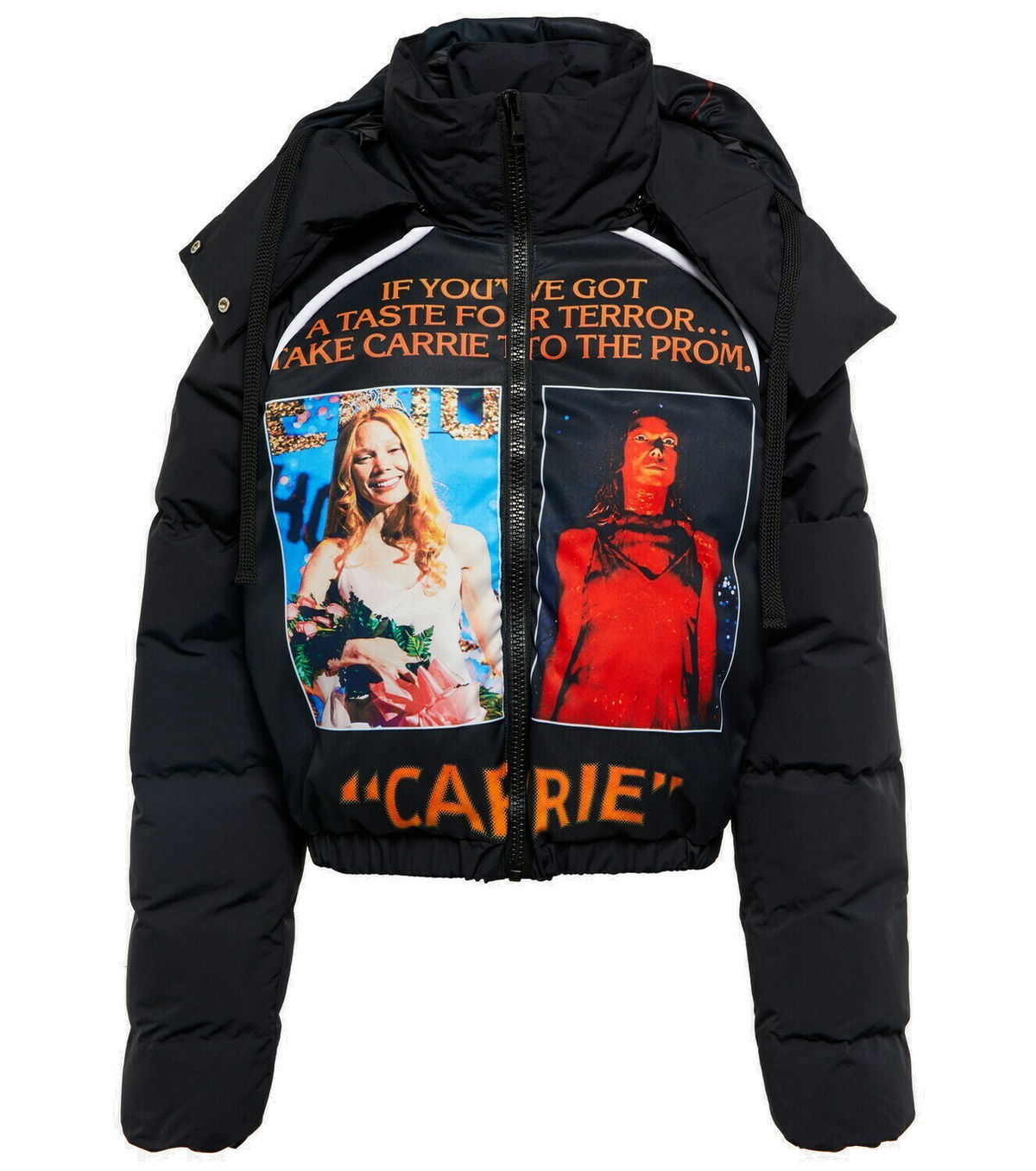 JW Anderson - Printed puffer jacket JW Anderson