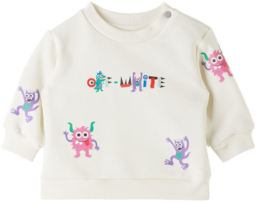 Off-White Baby Off-White Nb1 Monster Sweatshirt Off-White