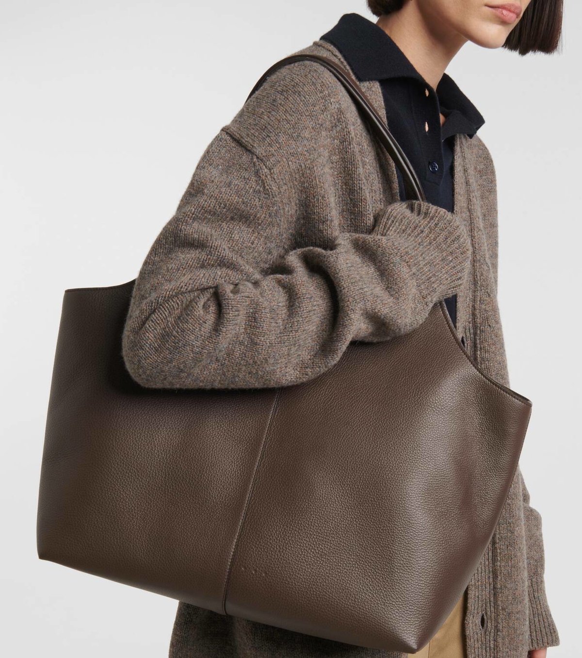 Aesther Ekme Cabas Supple XL leather tote bag Aesther Ekme