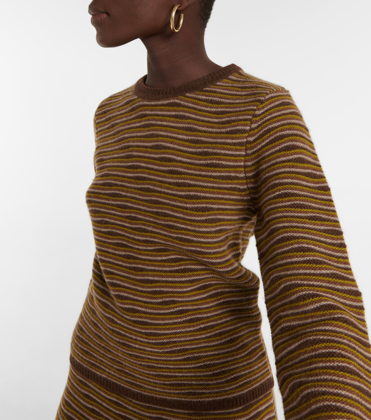 CO - Striped cashmere sweater Coach