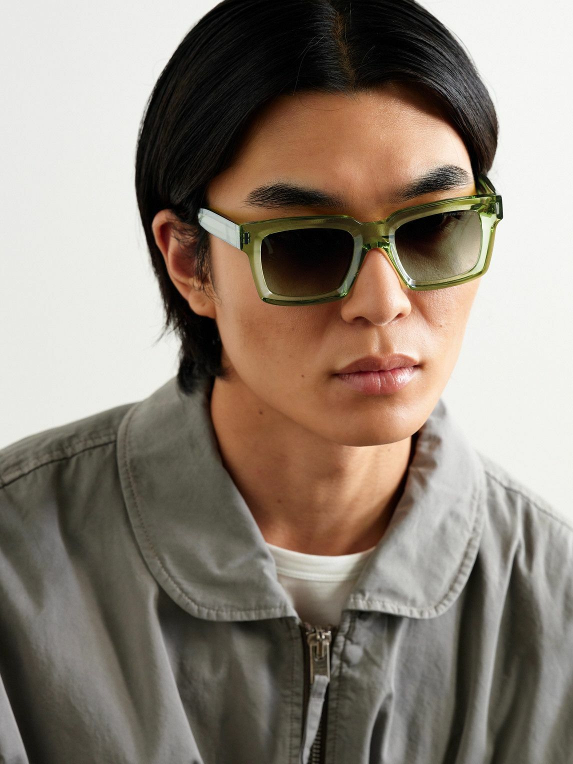 Cutler and Gross - 1386 Square-Frame Acetate Sunglasses Cutler and Gross