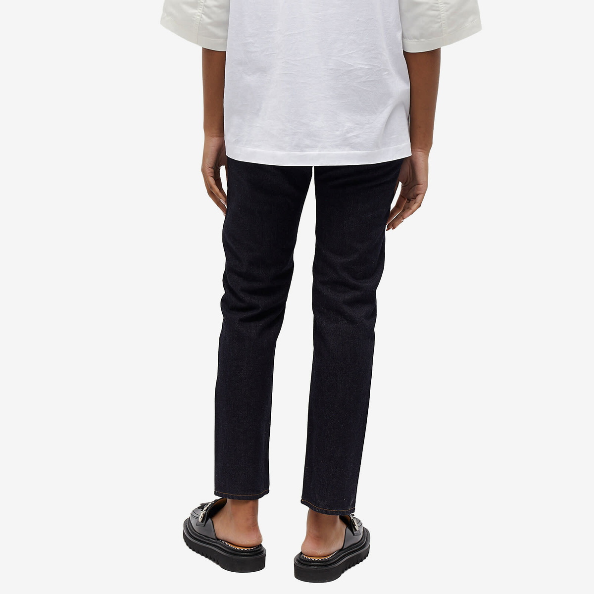 Visvim Women's Social Scupture Jean in Blue Visvim