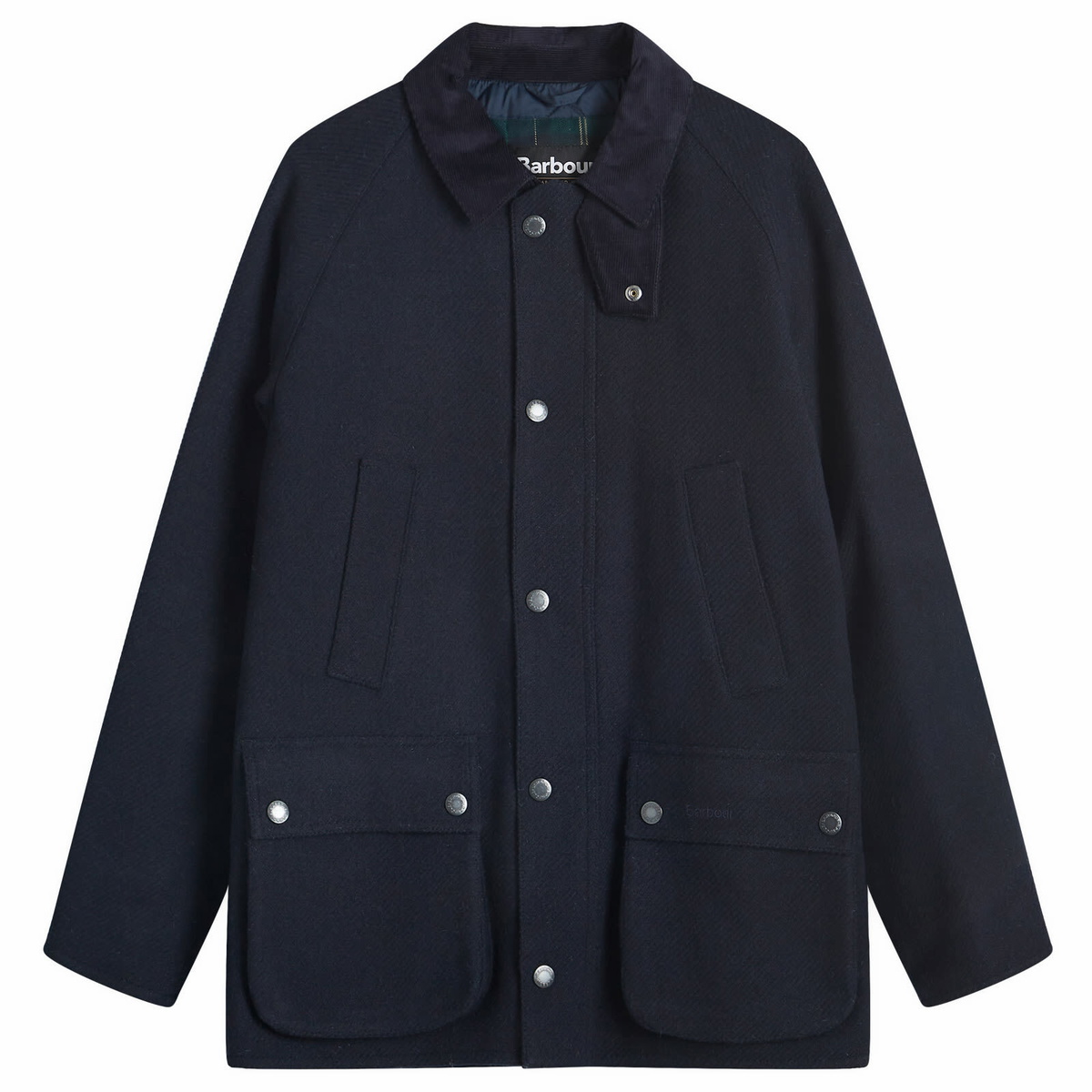 Barbour Men's Bedale Wool Jacket in Navy Barbour