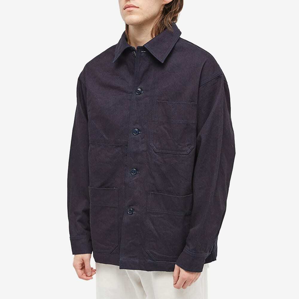 Arpenteur Men's Twill ADN Jacket in Dark Indigo Arpenteur