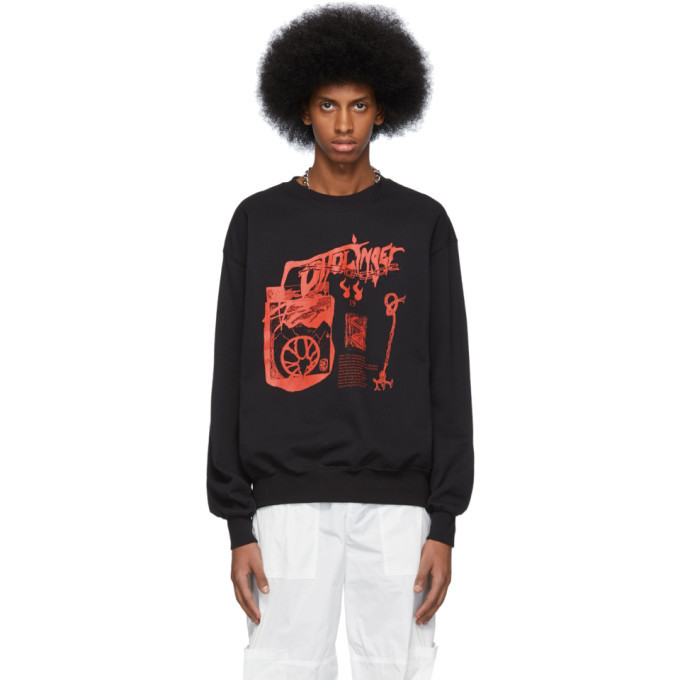 Ottolinger Black Logo Graphic Sweatshirt Ottolinger