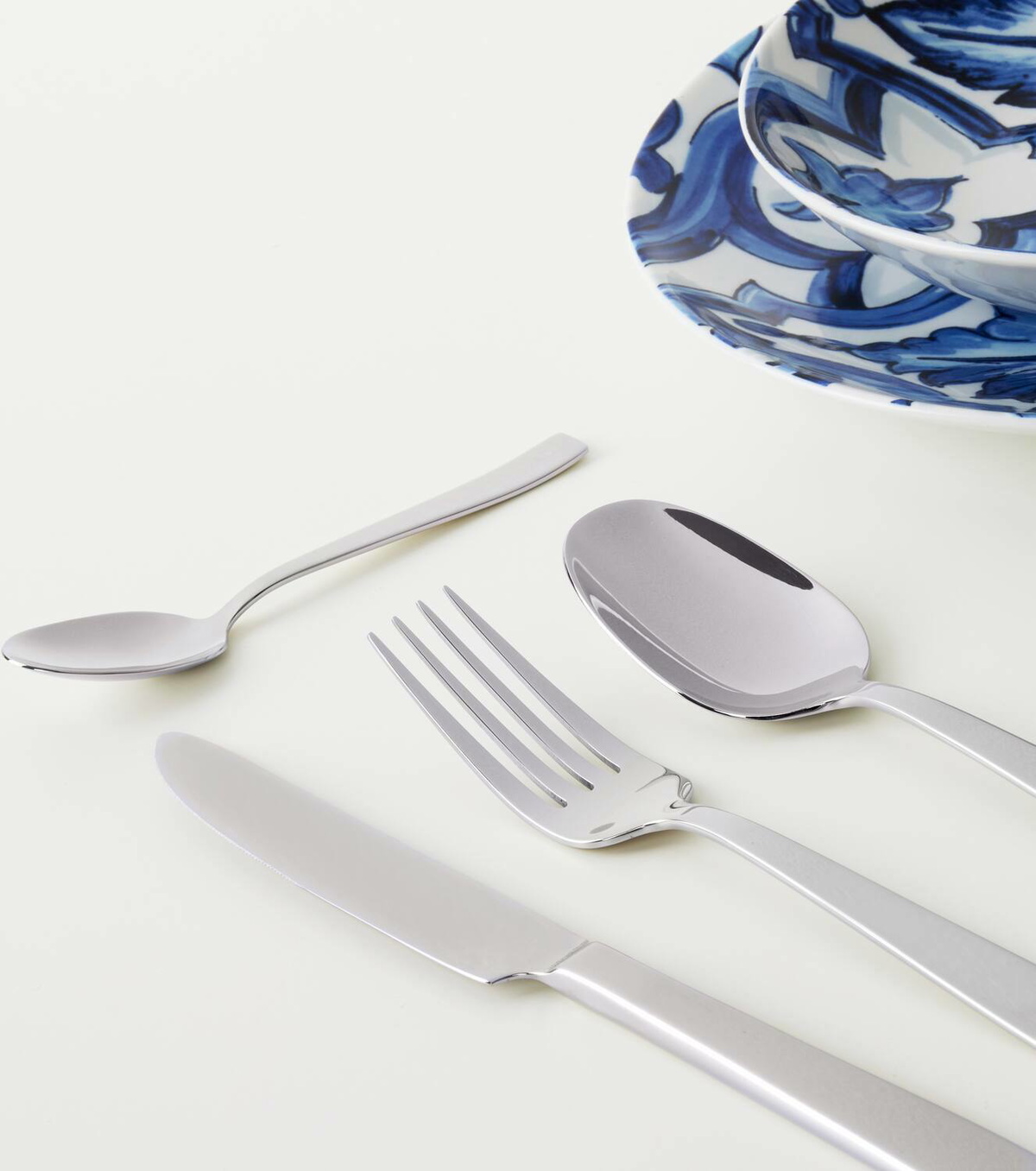 Dolce&Gabbana Casa INOX stainless steel flatware set Dolce & Gabbana
