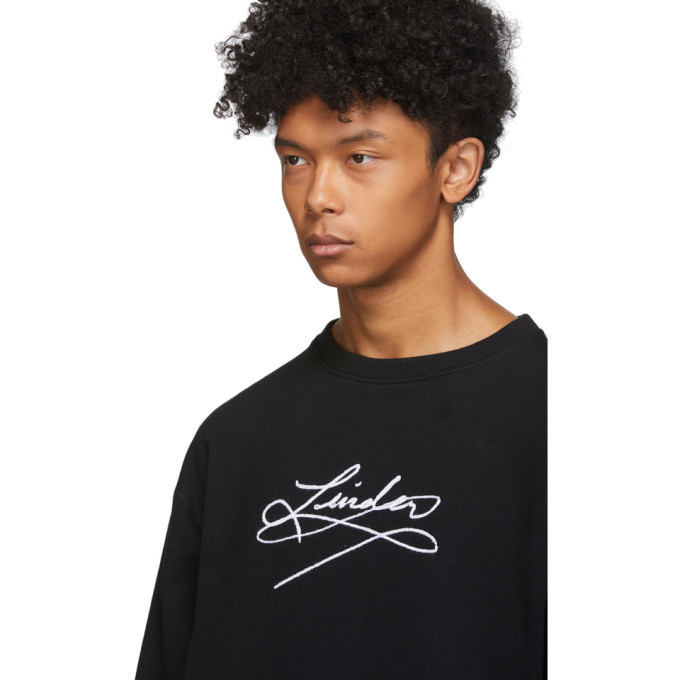 Linder Black Logo Timofei Sweatshirt Linder