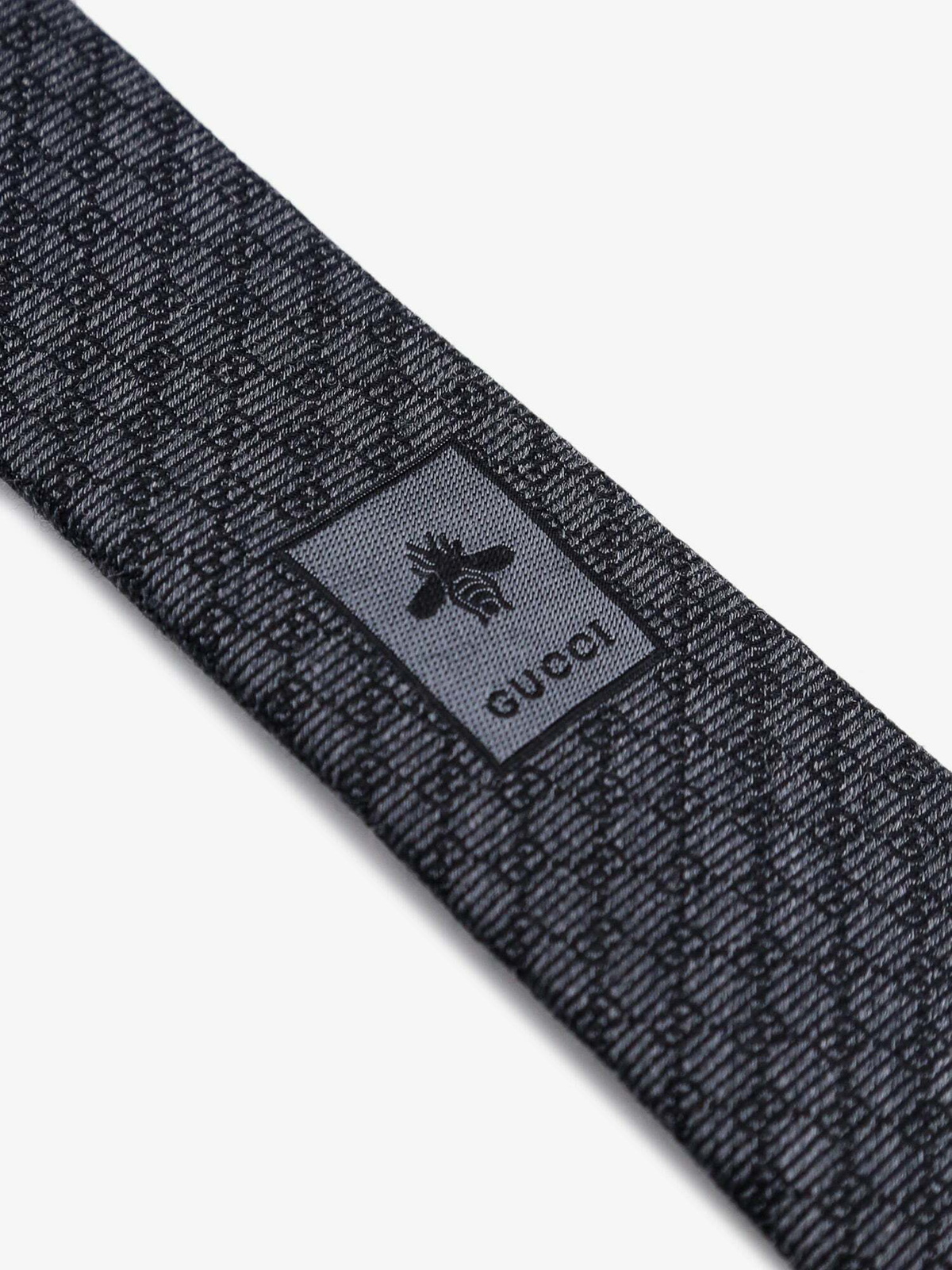 Gucci Tie Black Mens Gucci