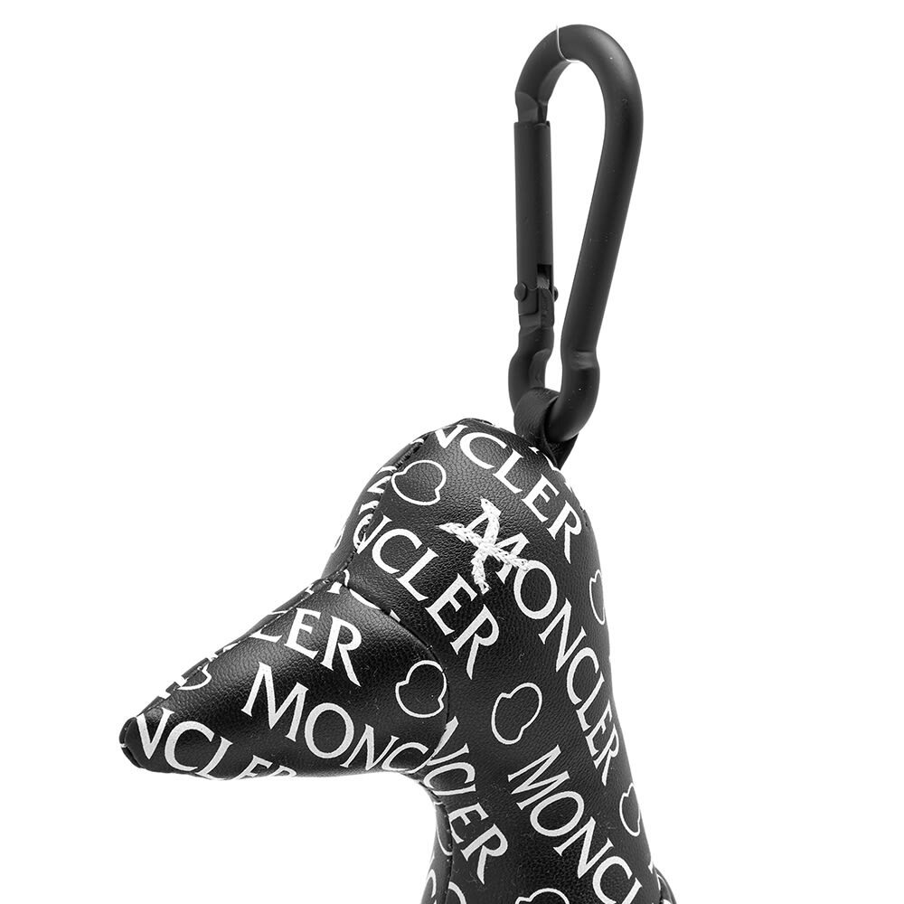 Moncler Women's Duck Key Ring in Black Moncler