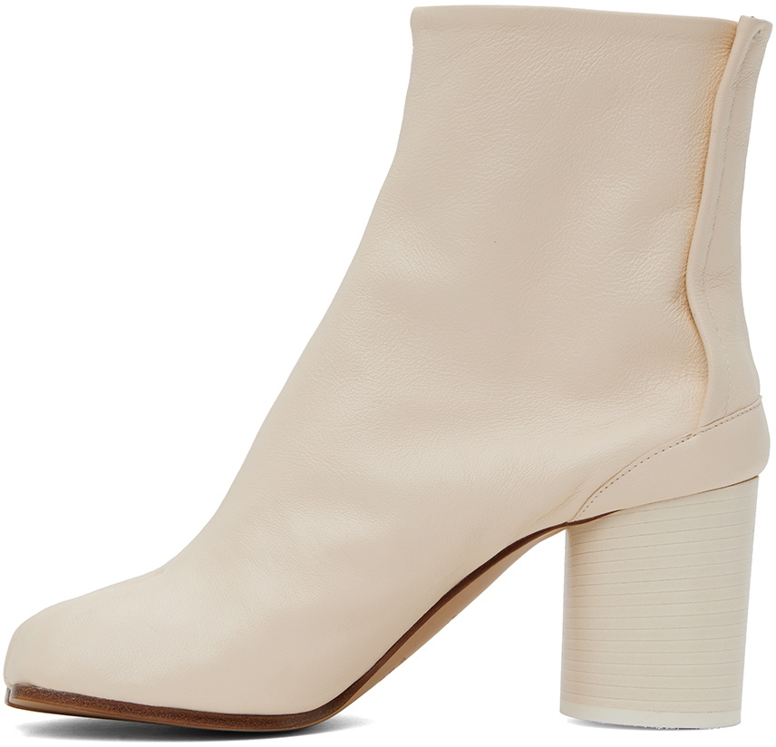 Maison Margiela White Tabi Boots Maison Margiela