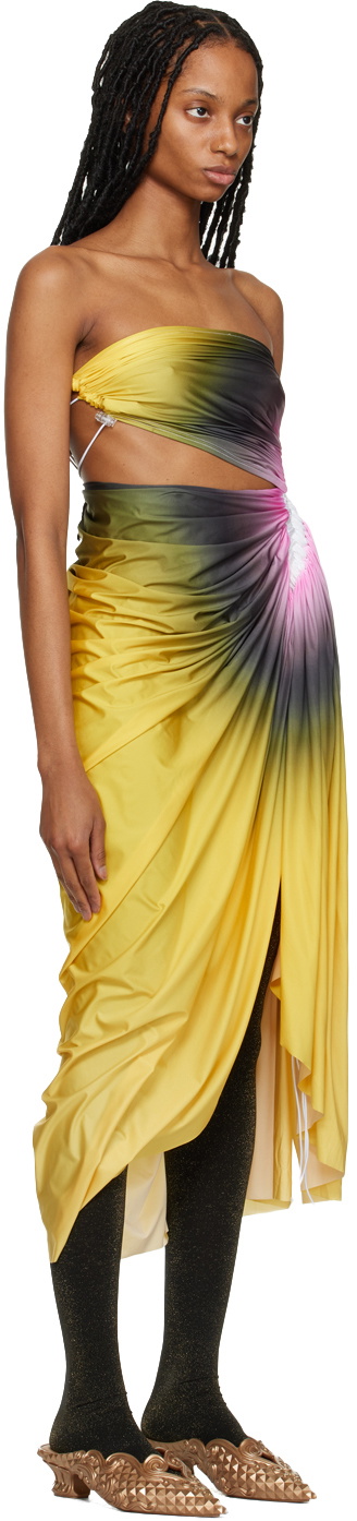 FAL-ASH Yellow Signature Maxi Dress FAL-ASH