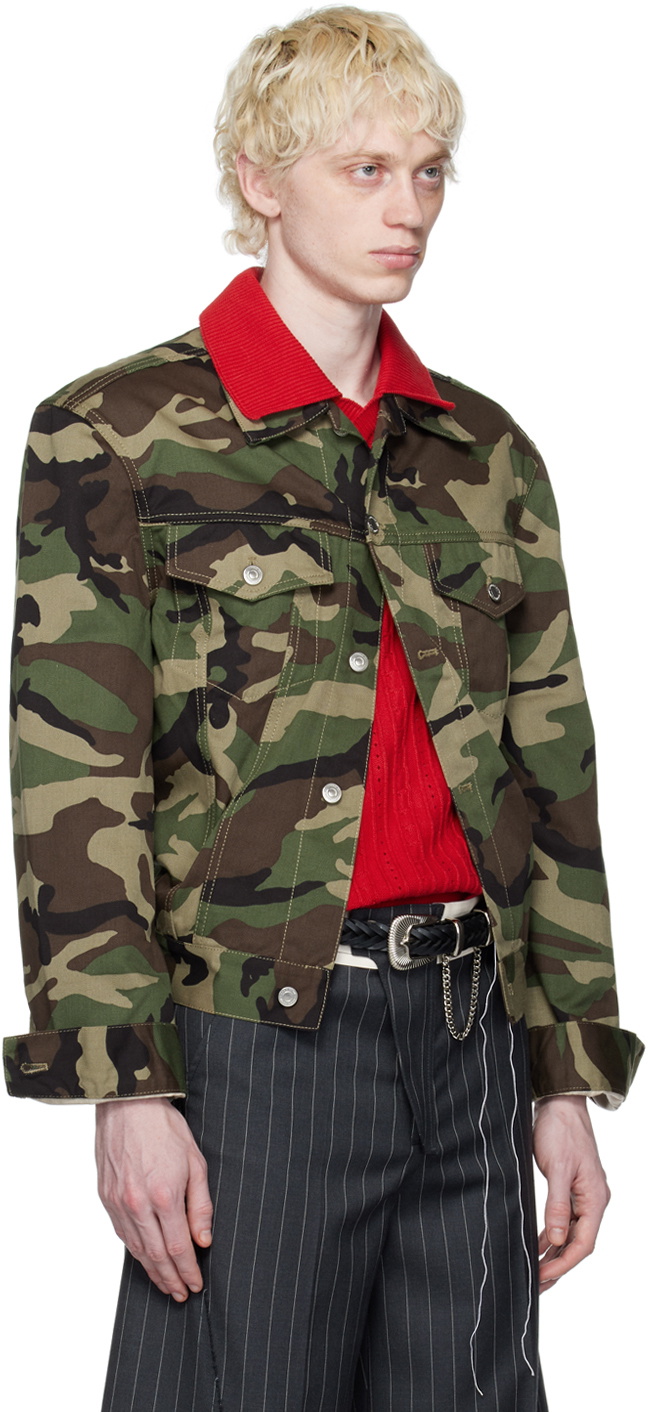 Commission Green Camo Shot Jacket Commission