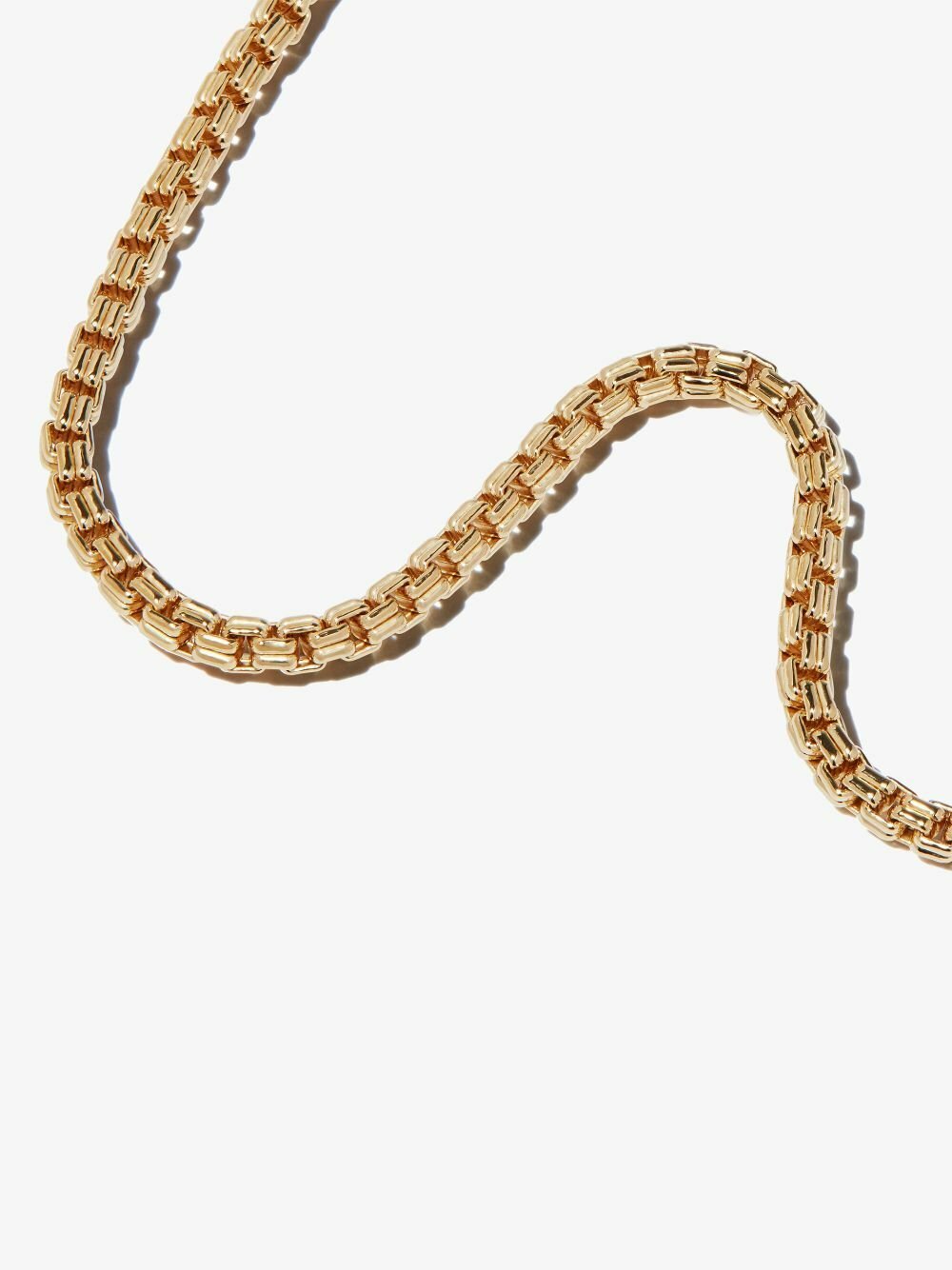 Tom Wood Gold-Plated Venetian Double M Chain Bracelet Tom Wood