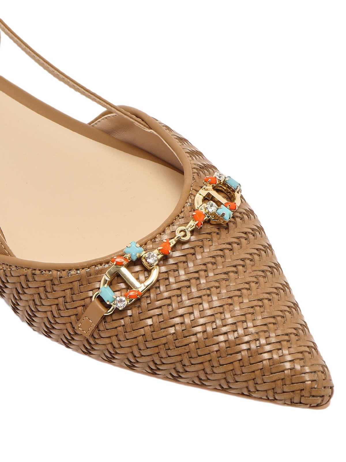 TwinSet Poliuretano Flat Shoes TwinSet