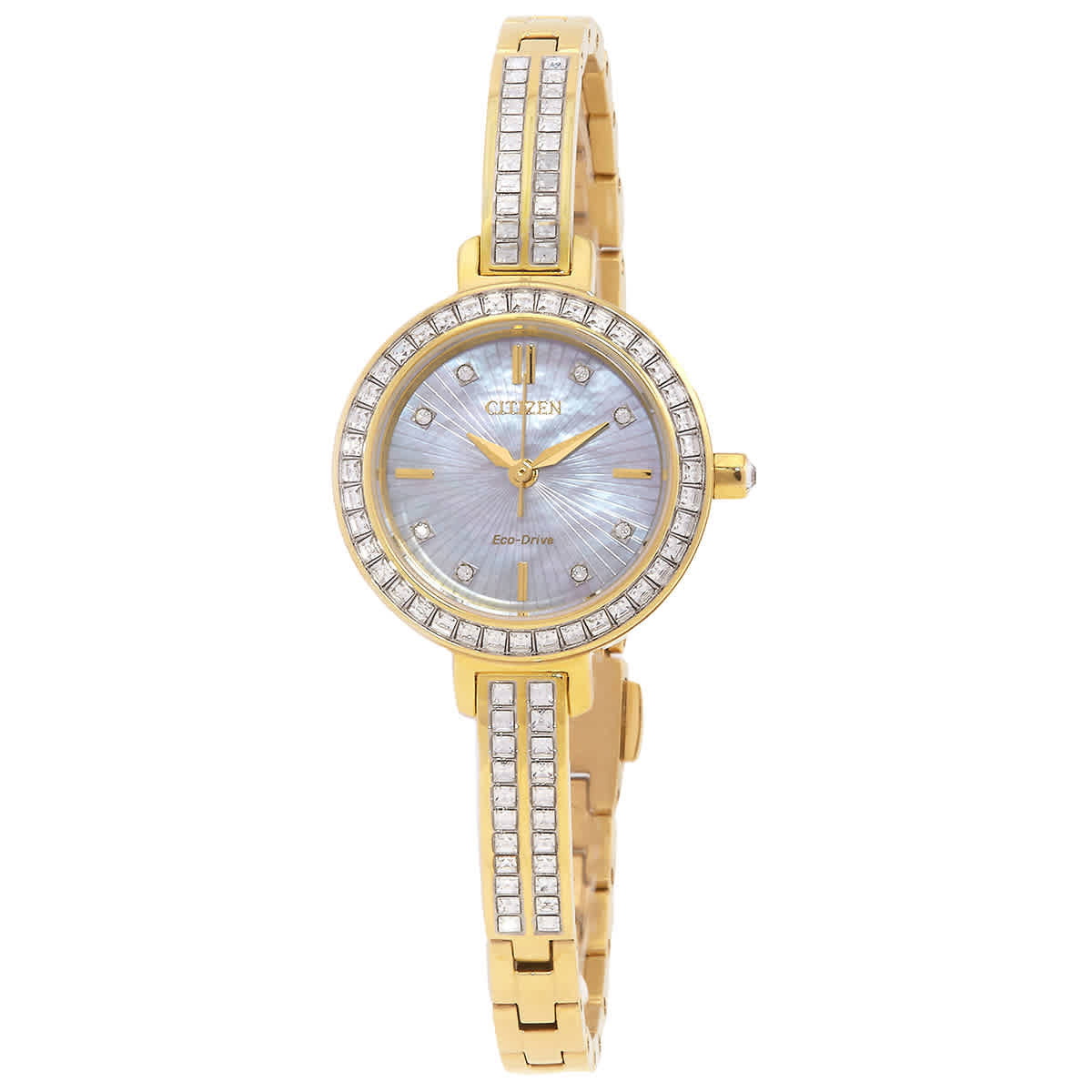 Citizen Silhouette Crystal Eco-Drive Ladies Watch EM0862-56D Citizen