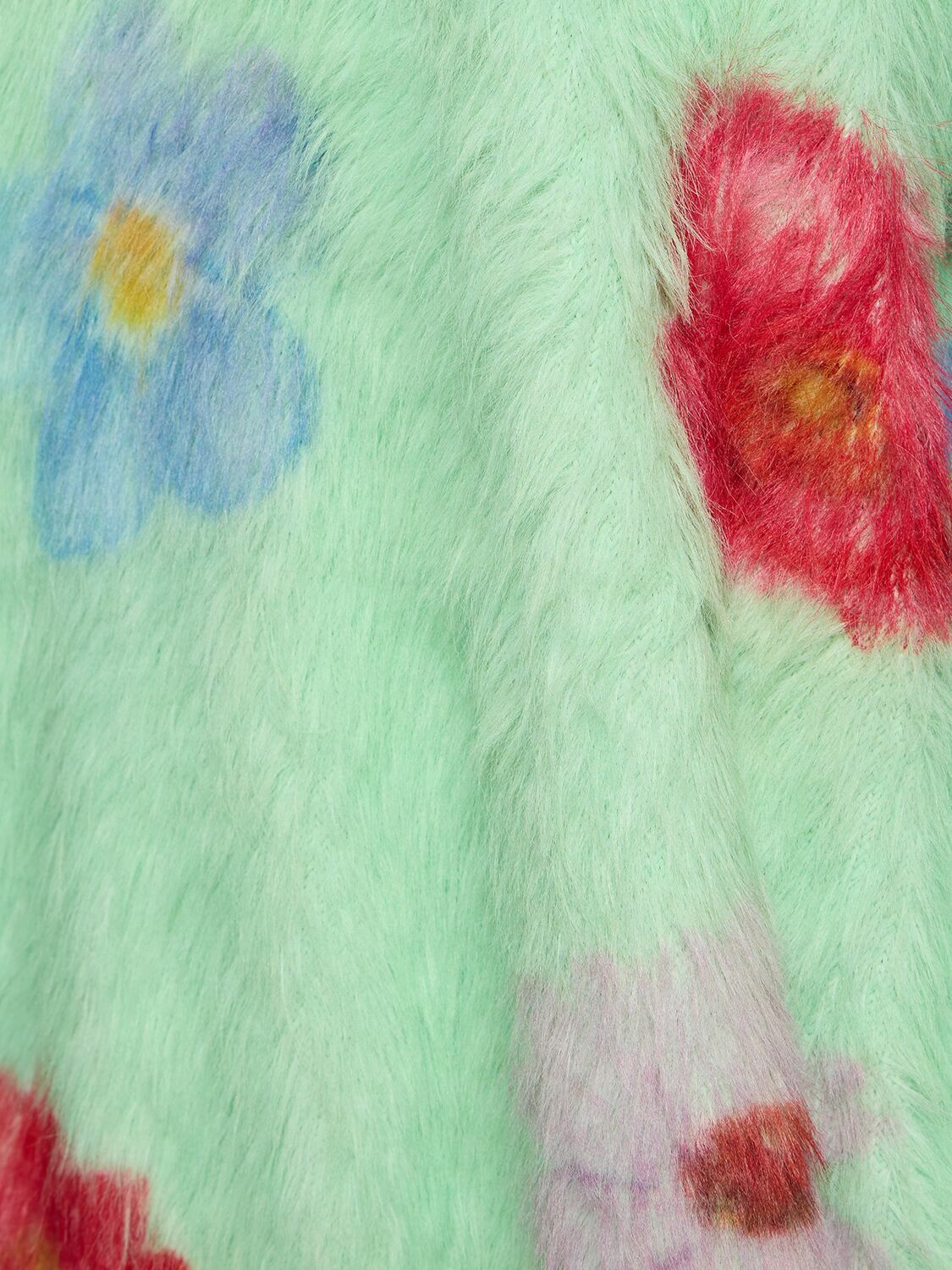 ACNE STUDIOS - Flowers Oversized Furry Sweater Acne Studios