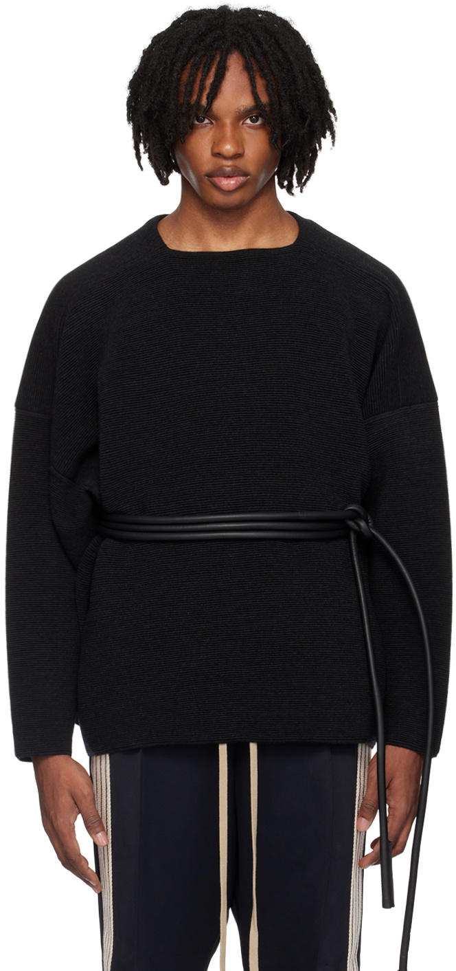 Fear of God Black Rope Belt Fear Of God