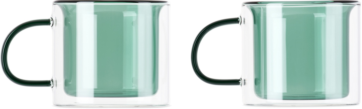 The Conran Shop Green Oslo Mug Set The Conran Shop