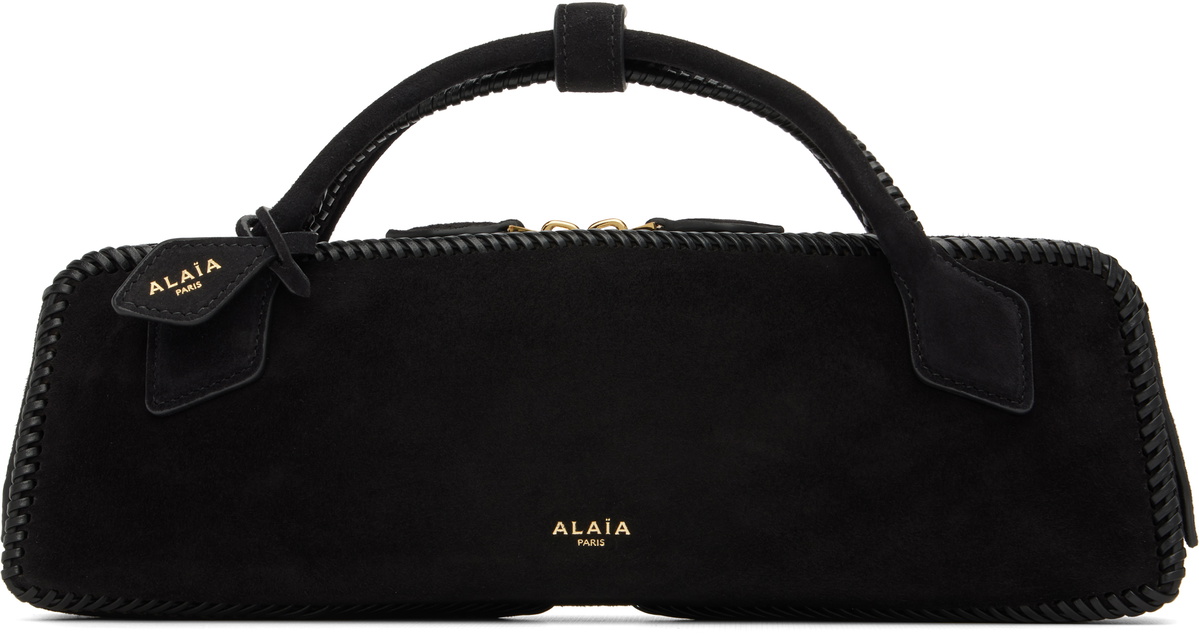 ALAÏA Black 'Le Teckel' Clutch Bag ALAÏA