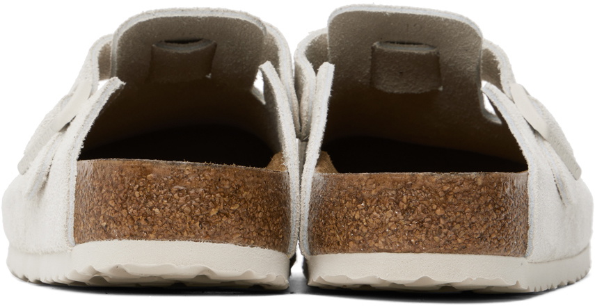 Birkenstock White Boston Clogs Birkenstock