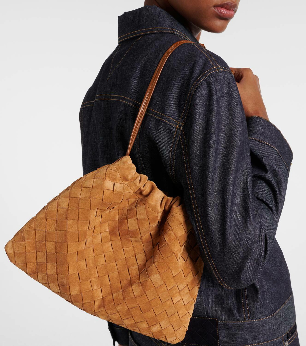 Bottega Veneta Dustbag Intrecciato Small leather clutch Bottega Veneta