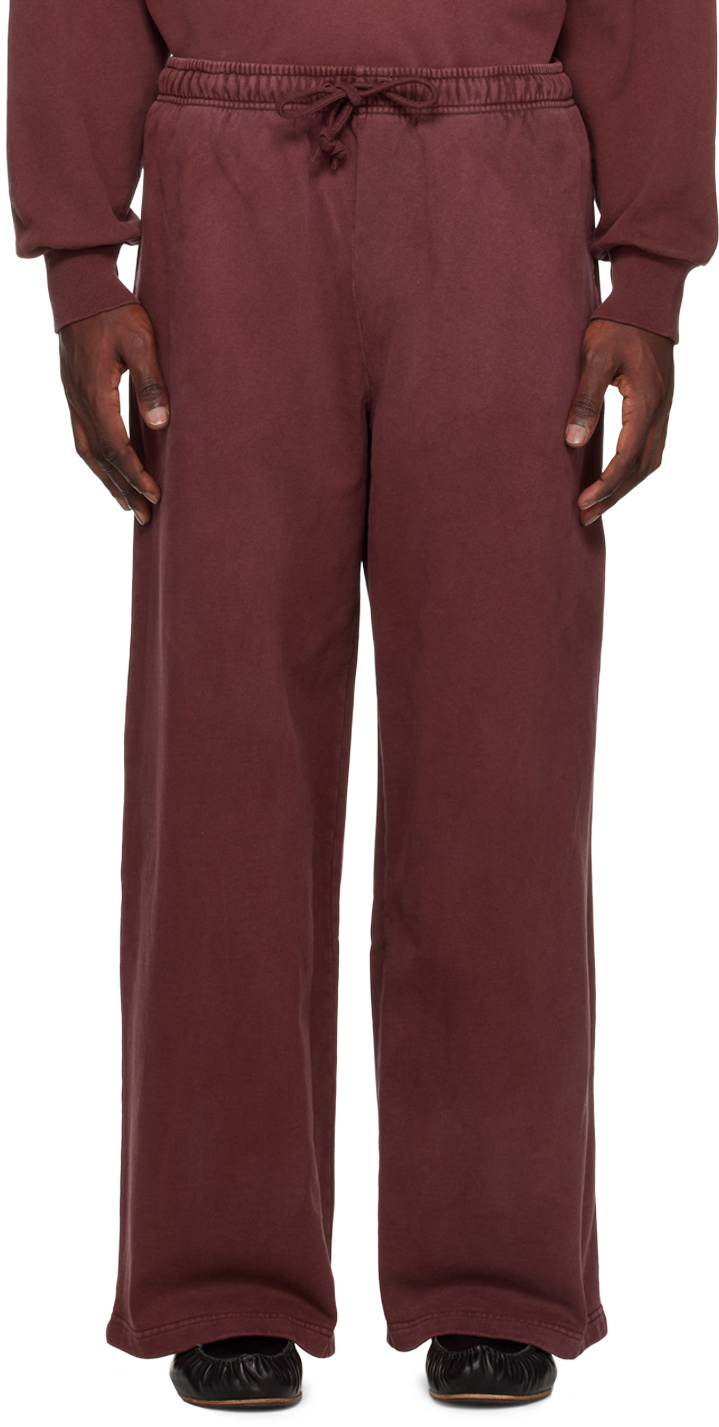 Acne Studios Red Drawstring Lounge Pants Acne Studios
