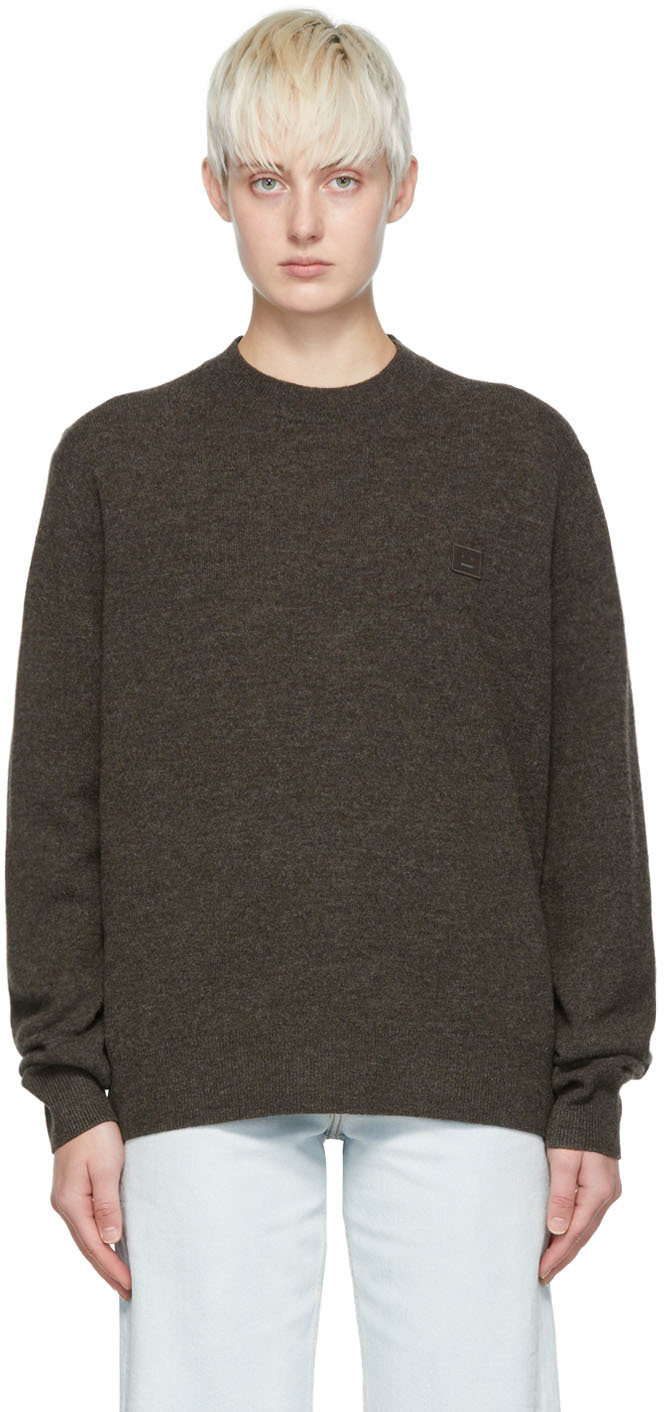 Acne Studios Brown Wool Sweater Acne Studios