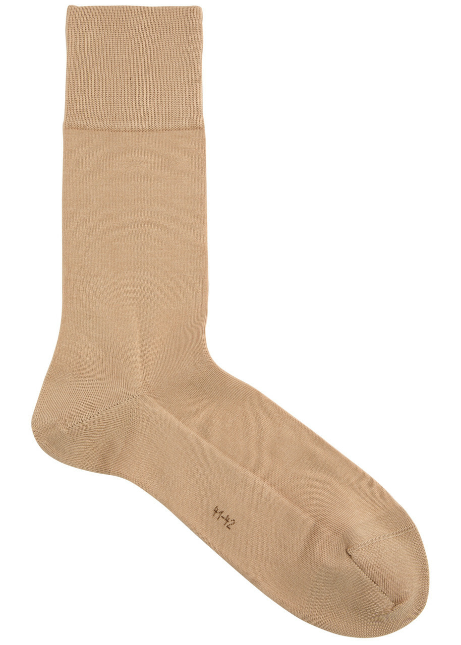 Falke Tiago Cotton-blend Socks Beige FALKE Ergonomic Sport System