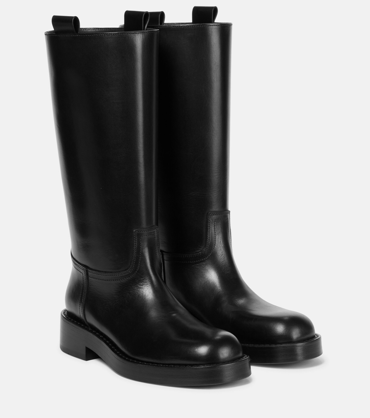Ann Demeulemeester - Stein leather boots Ann Demeulemeester