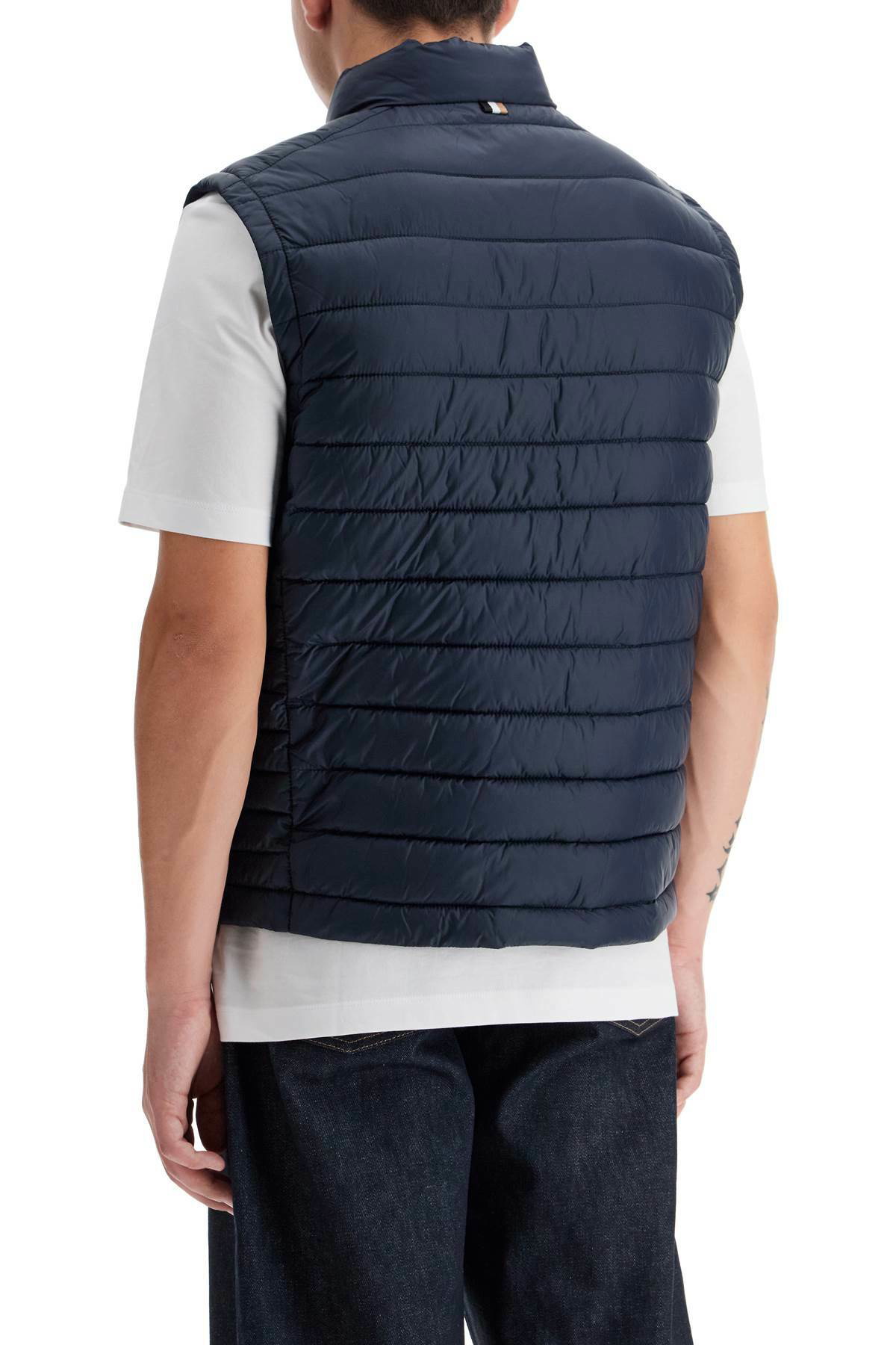 BOSS foldable padded vest Blue BOSS