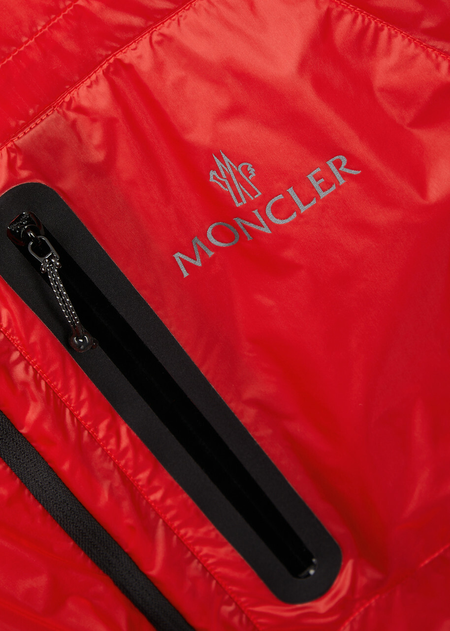 Moncler Diadem Hooded Shell Jacket Red 4, Men's Designer Shell Jacket ...