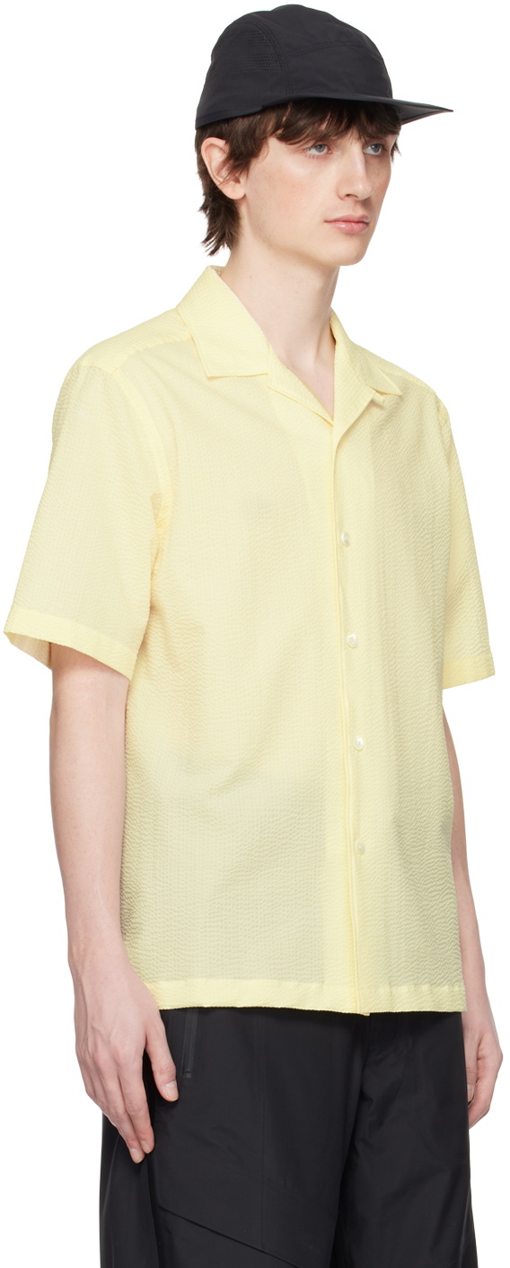 ZEGNA Yellow Button Shirt Zegna