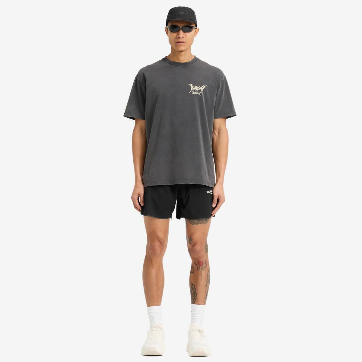 END. x Represent Men's 247 Oversized T-Shirt in Washed Grey Represent